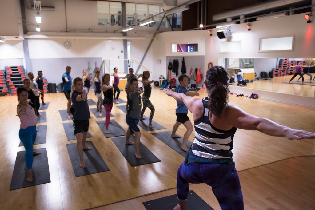 Practice yoga with us - Gerdahallen